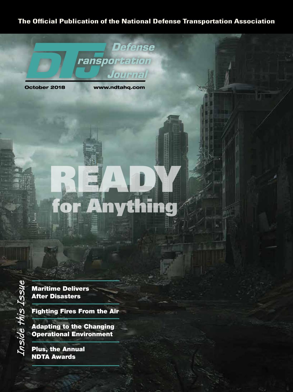 Defense Transportation Journal by Defense Transportation Journal - Issuu