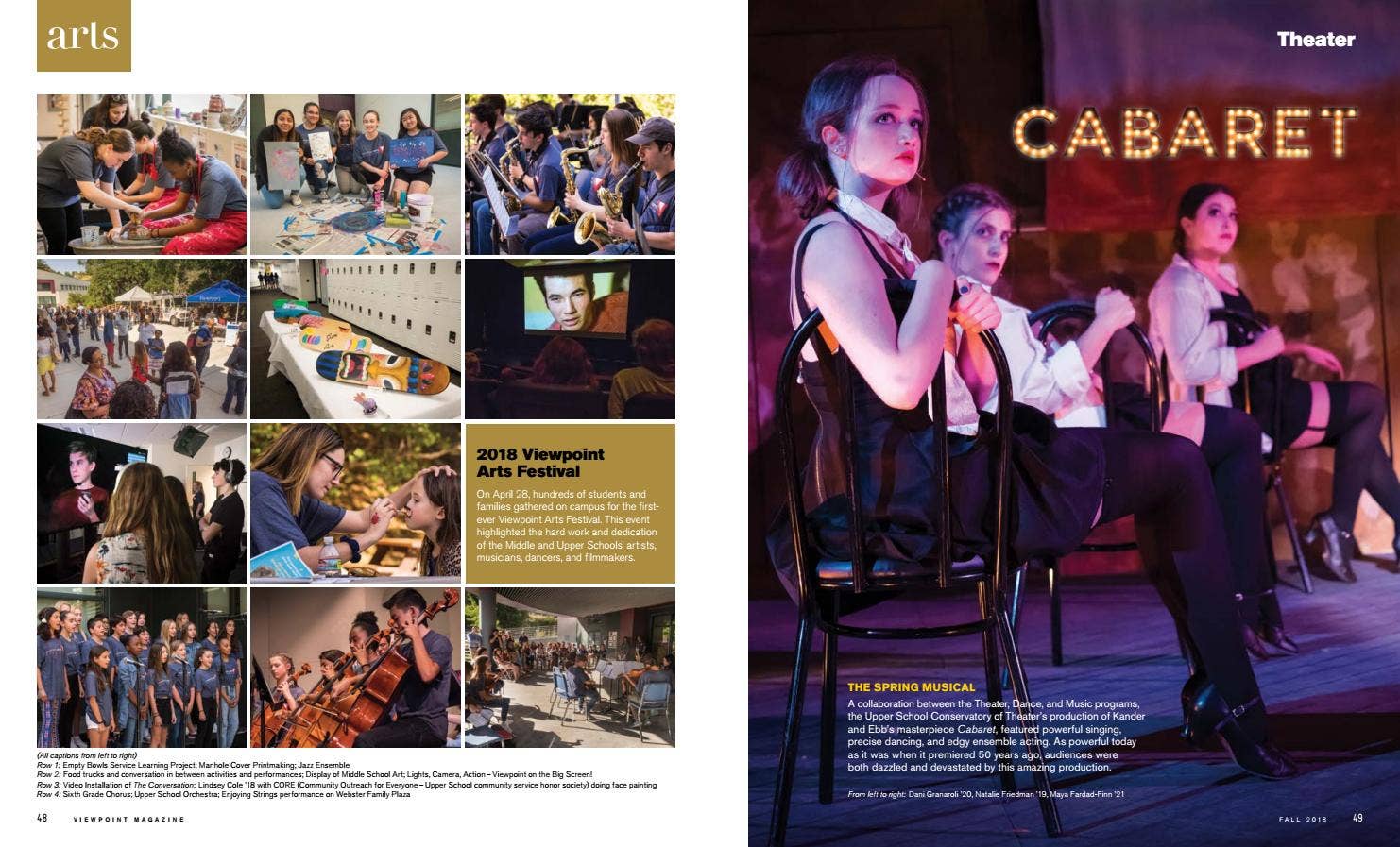 Viewpoint Magazine Spring 2018 by Viewpoint School - Issuu