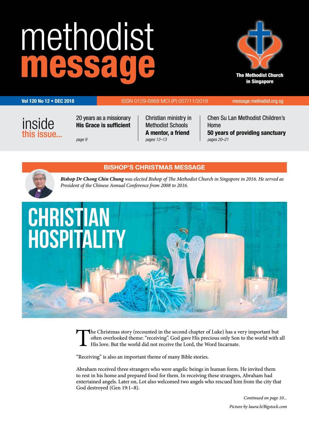 Methodist Message: December 2018 by Methodist Message - Issuu