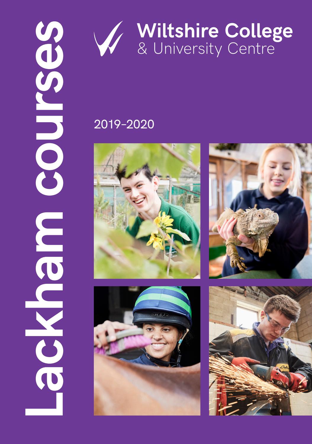 Lackham 19/120 by Wiltshire College & University Centre - Issuu