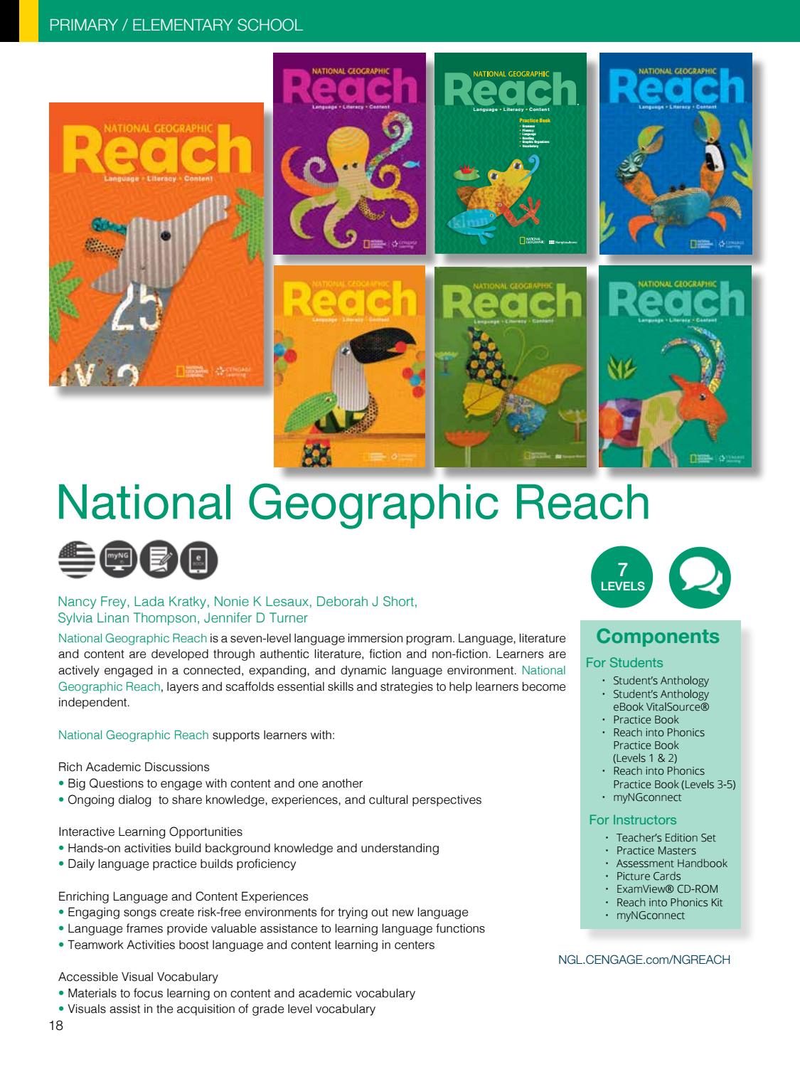 NATIONAL GEOGRAPHIC LEARNING | CATALOGUE 2019 by Cengage Brasil - Issuu