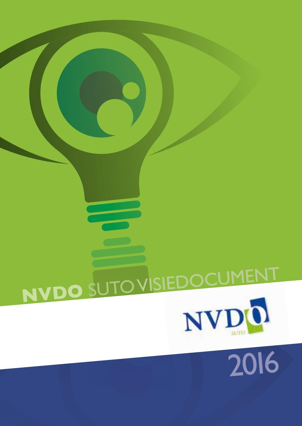 NVDO Suto Visiedocument 2016 by NVDO - Issuu