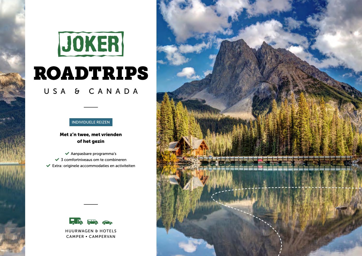 Roadtrips USA & Canada by Joker Reizen - Issuu