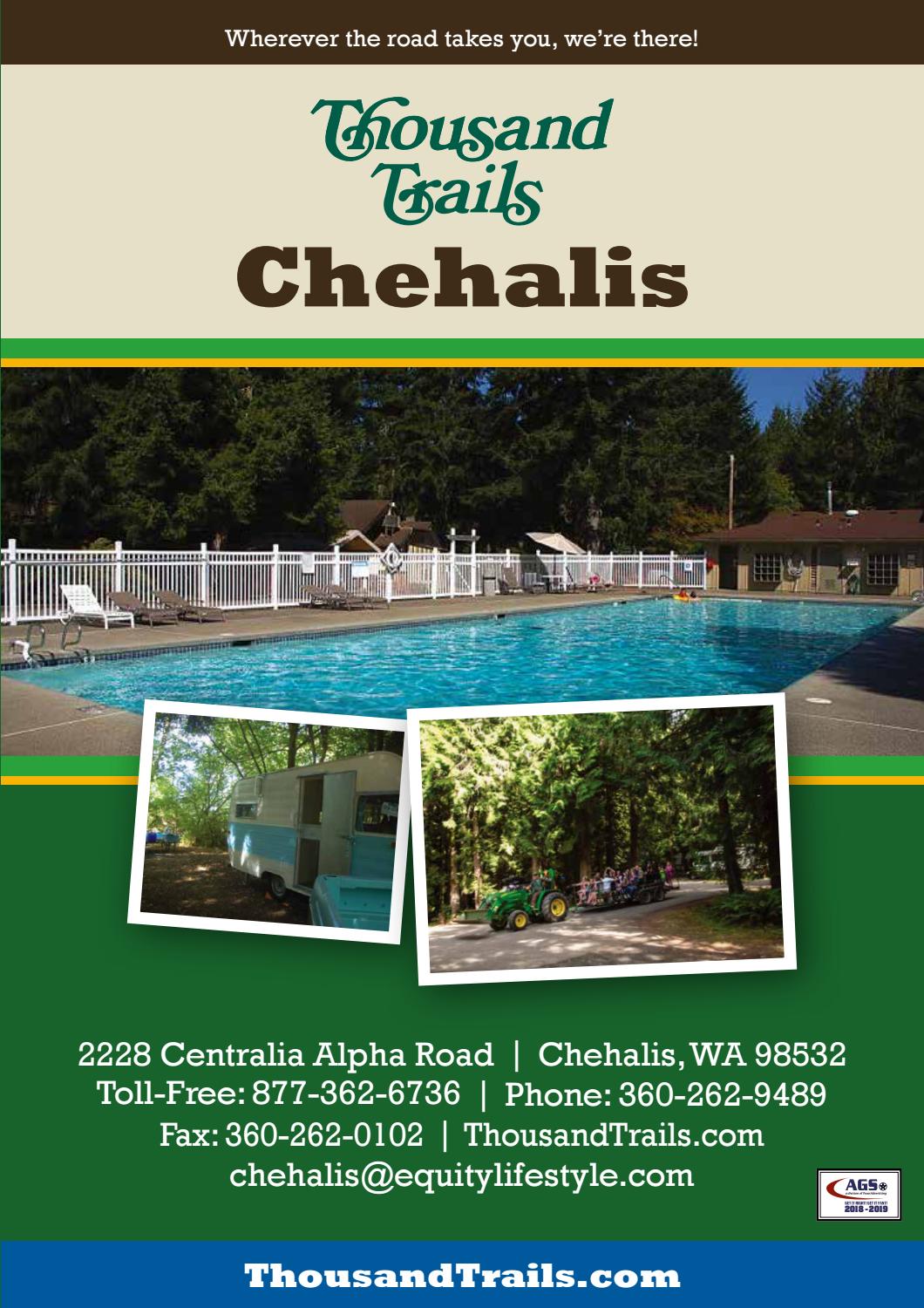 Thousand Trails Chehalis by AGS/Texas Advertising - Issuu