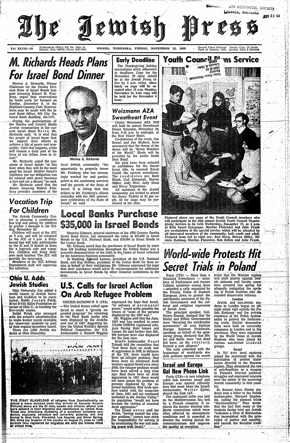 November 22, 1968 by Jewish Press - Issuu