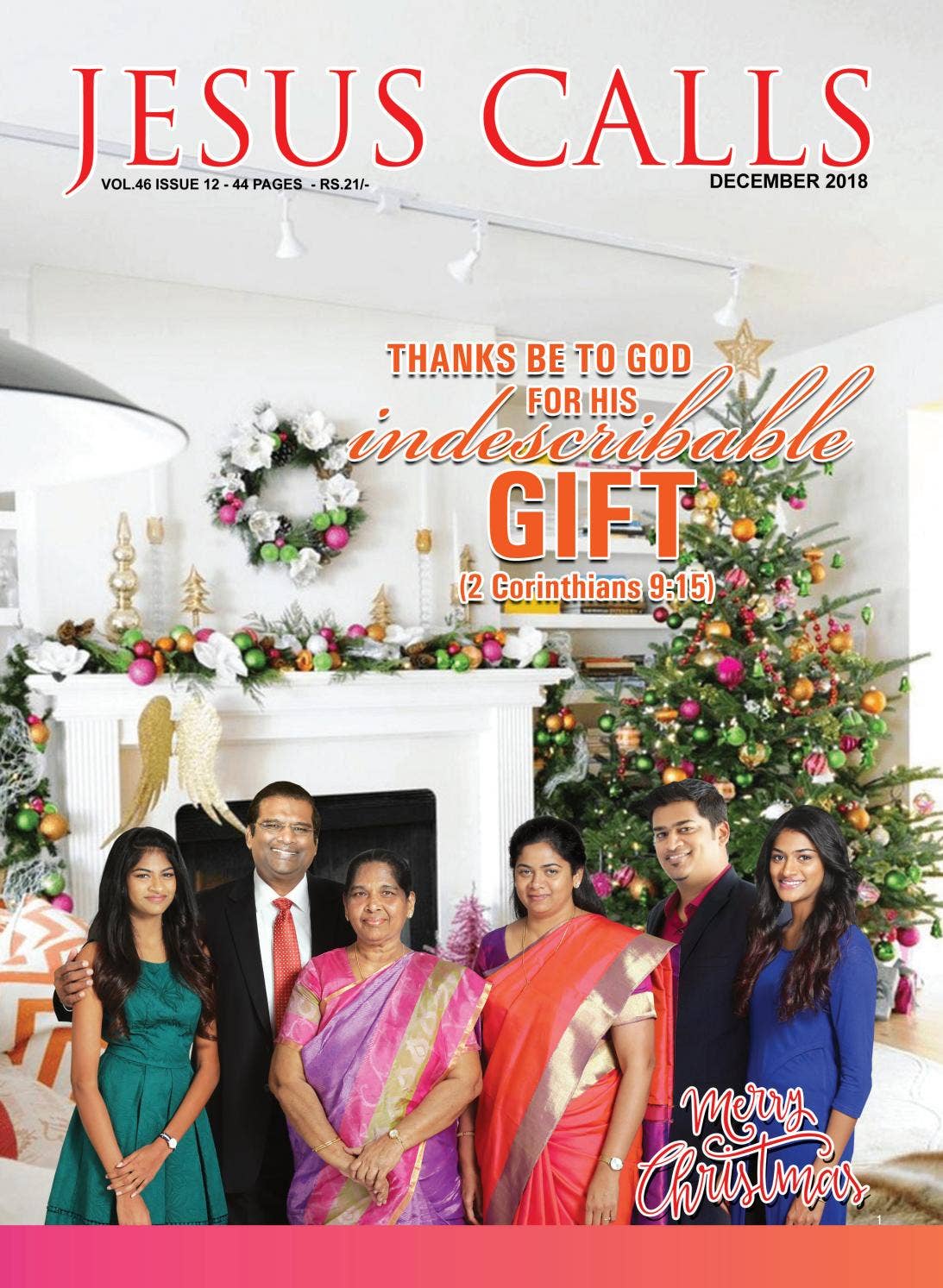Jesus Calls (English) - December 2018 by Jesus Calls - Issuu