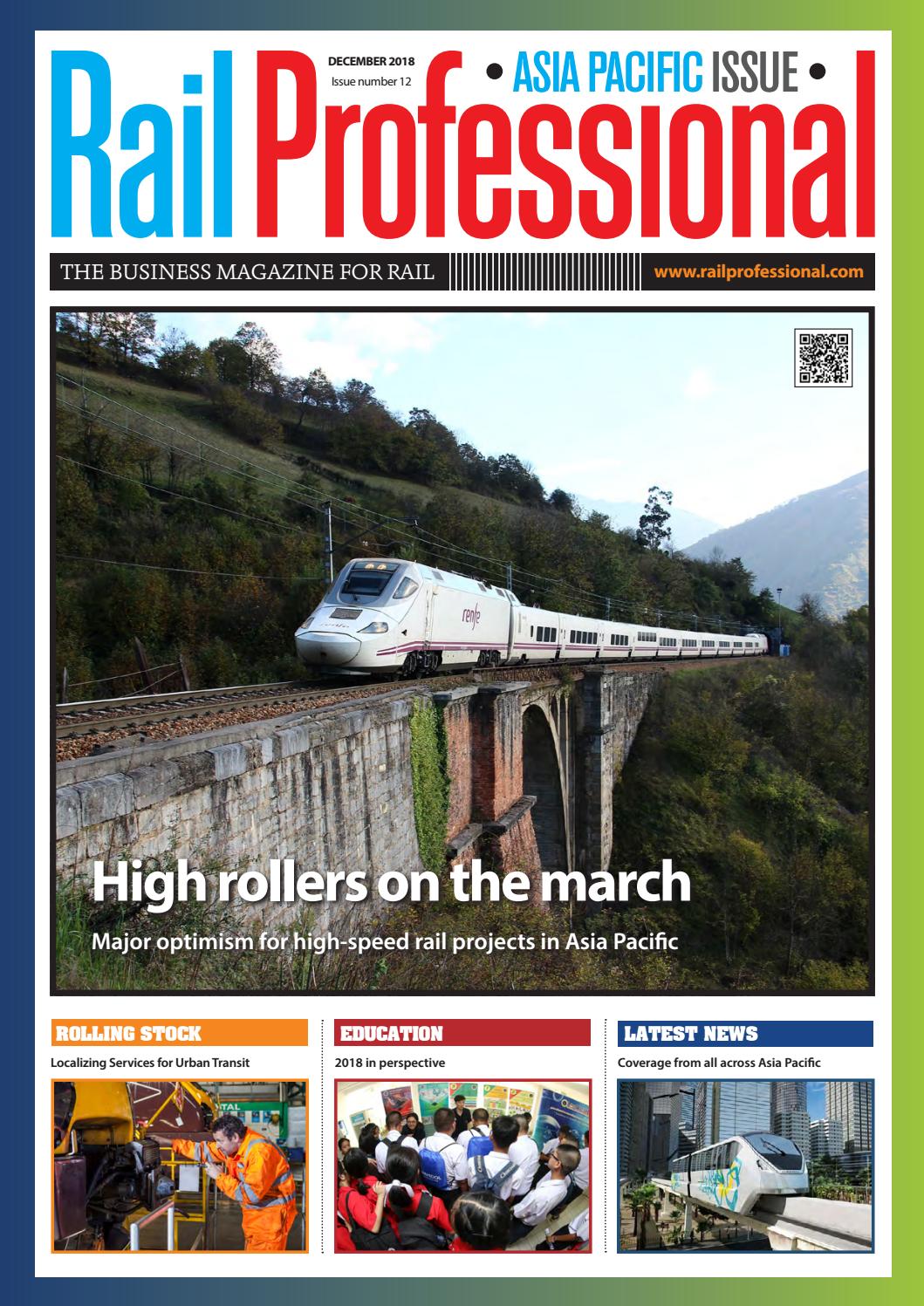 RAIL PROFESSIONAL ASIA PACIFIC DECEMBER 2018 by Rail Professional ...