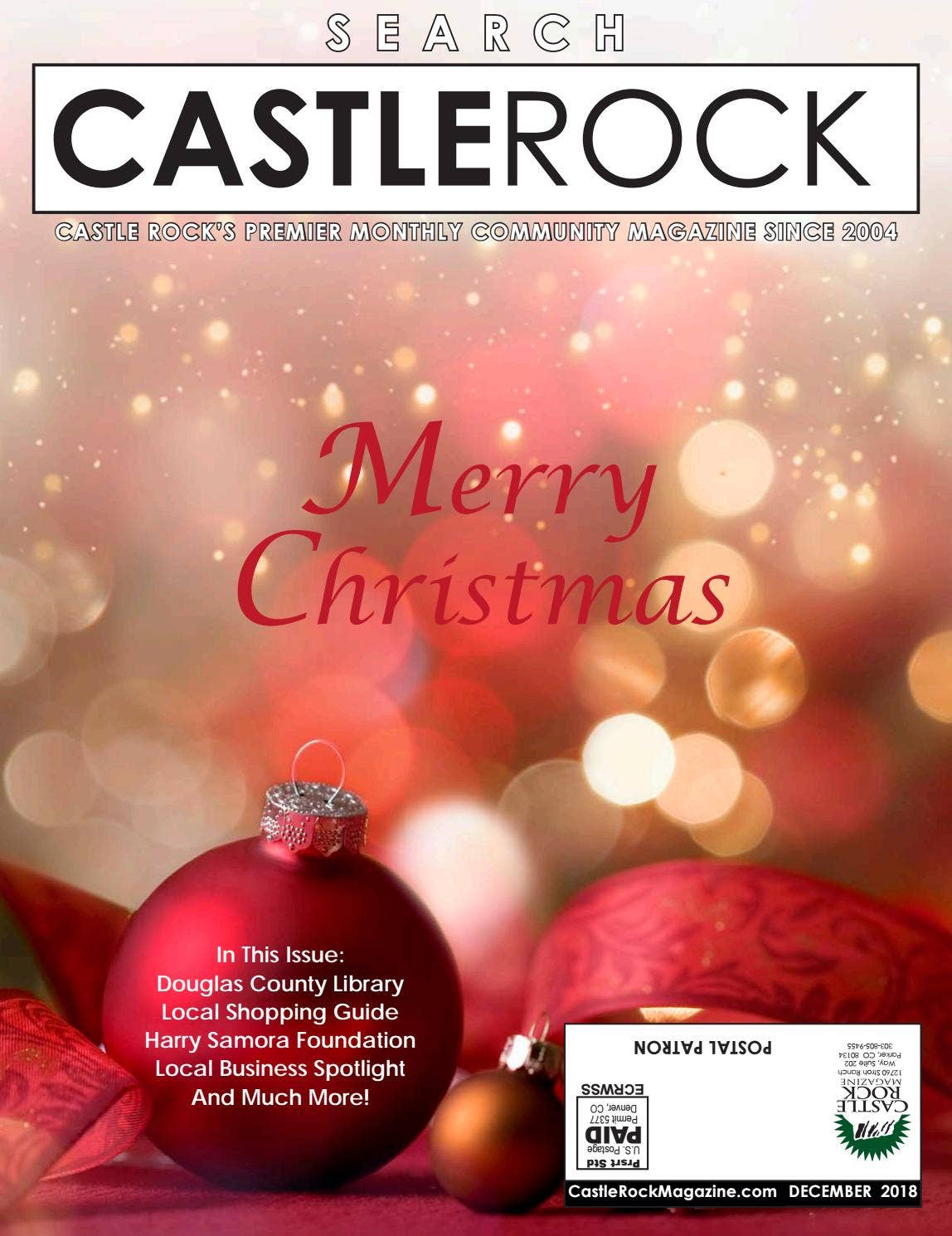 December 2018 Search Castle Rock Magazine by Bret Tueller - Issuu