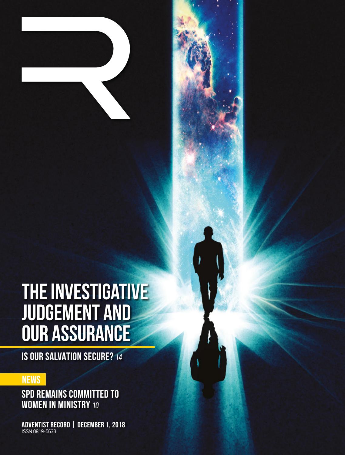 Adventist Record - December 1, 2018 by Adventist Media - Issuu