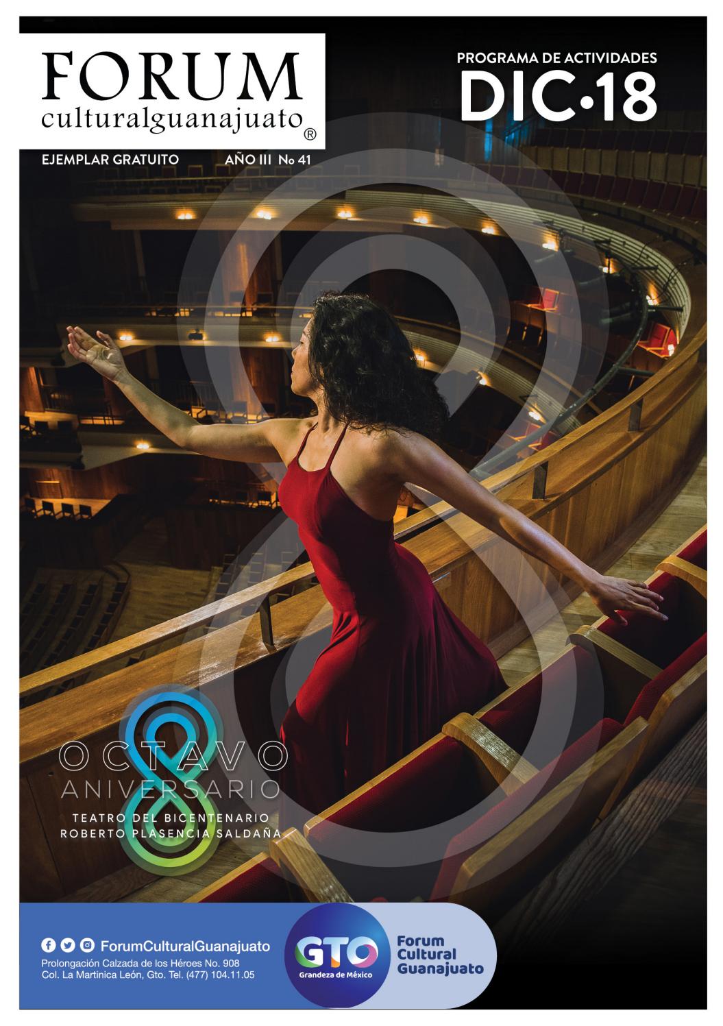 Forum Cultural Guanajuato · DICIEMBRE 2018 by Forum Cultural - Issuu