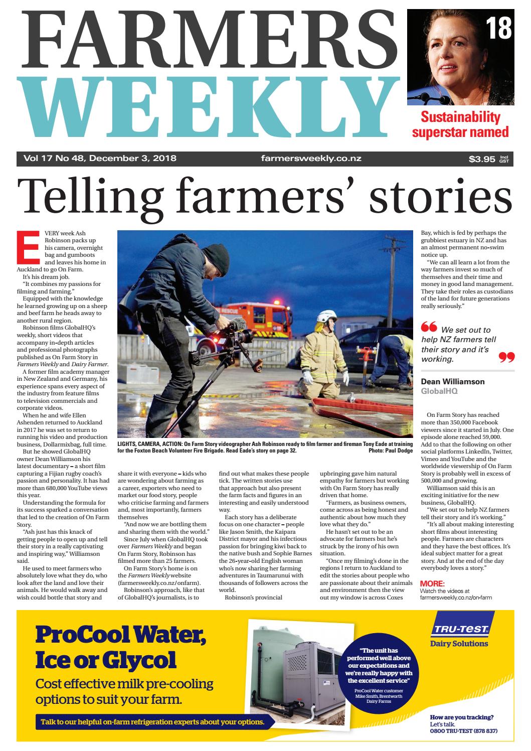 Farmers Weekly NZ December 3 2018 by AgriHQ - Issuu