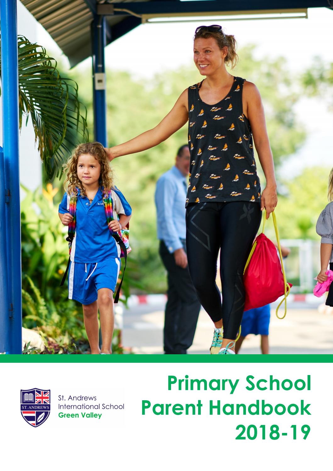 Primary school Handbook 2018-19 by St Andrews International School ...