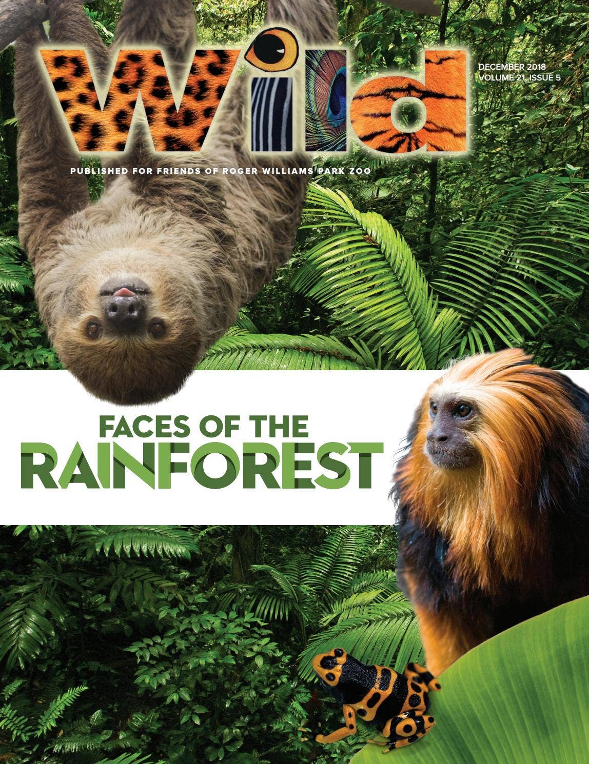 2018 Faces of the Rainforest wild magazine by Roger Williams Park Zoo ...