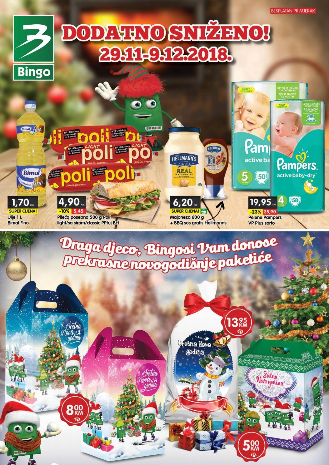 Bingo FBiH katalog sniženja od 29.11.-12.12.2018. by Bakmaz, Boso, NTL ...