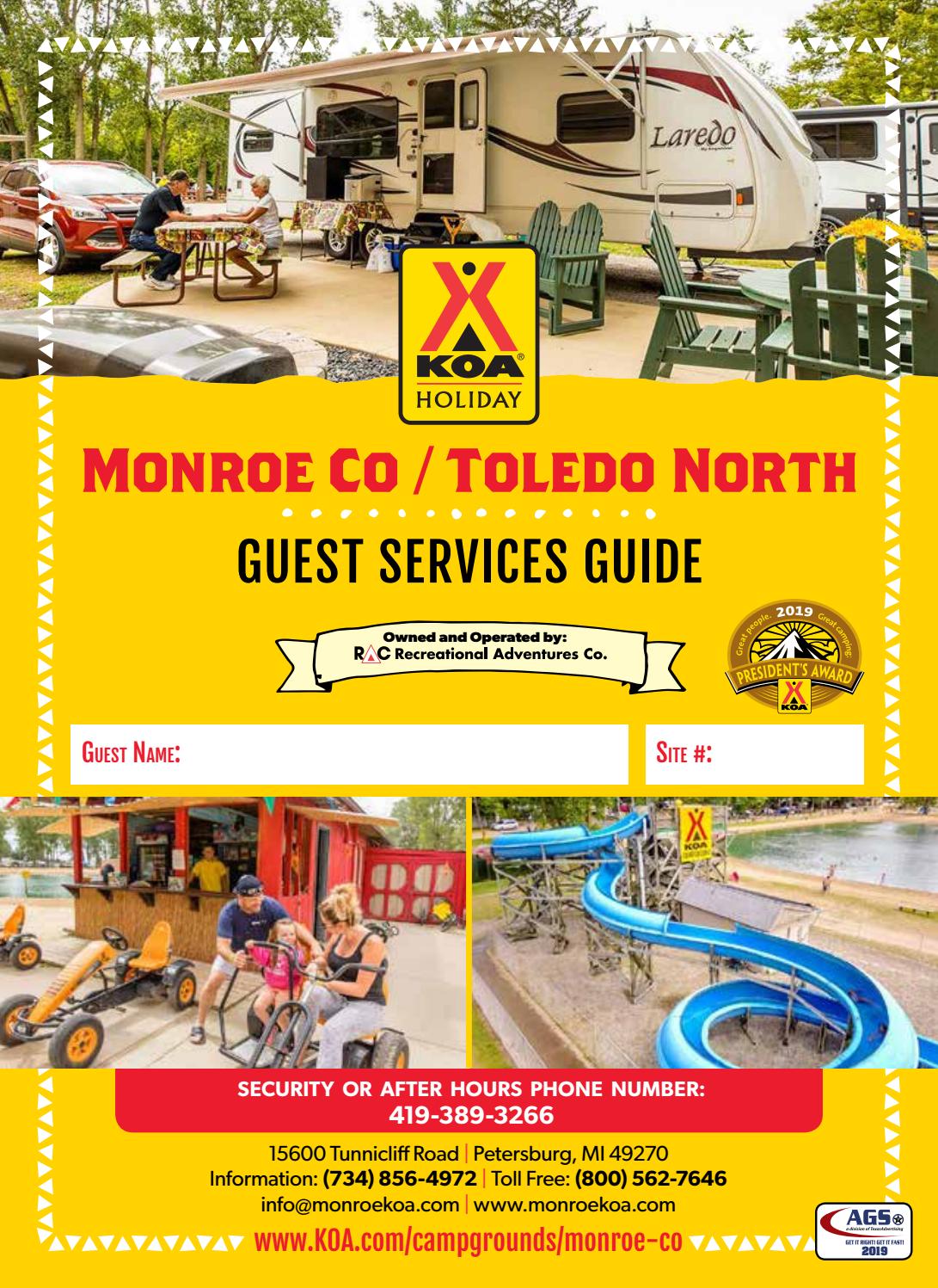 Monroe CO/Toledo North KOA by AGS/Texas Advertising - Issuu