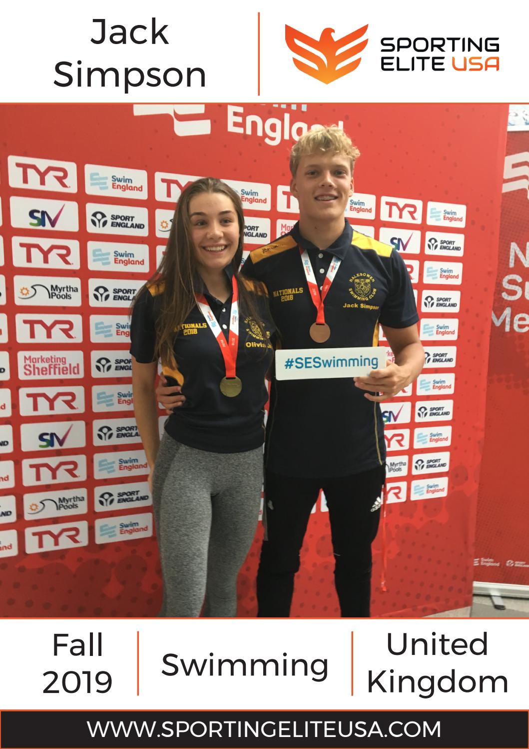 Jack Simpson Sporting CV by Sporting Elite USA - Issuu