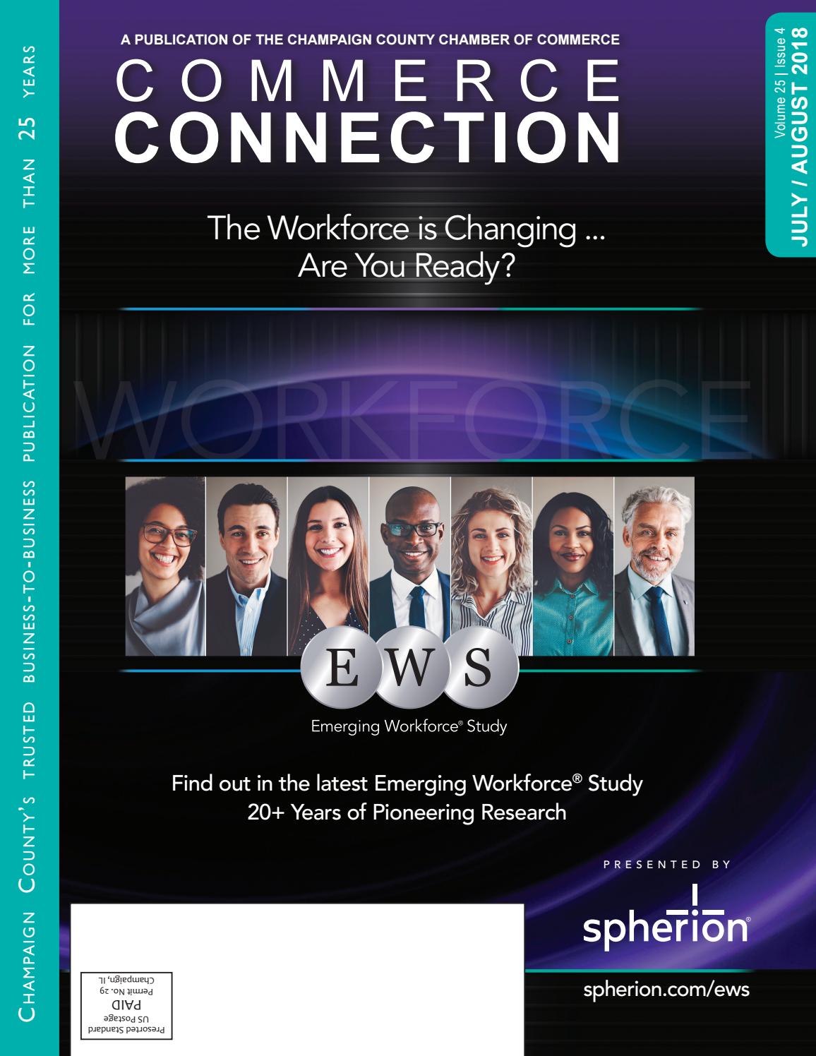 2018 July-August Commerce Connection by Champaign County Chamber of ...