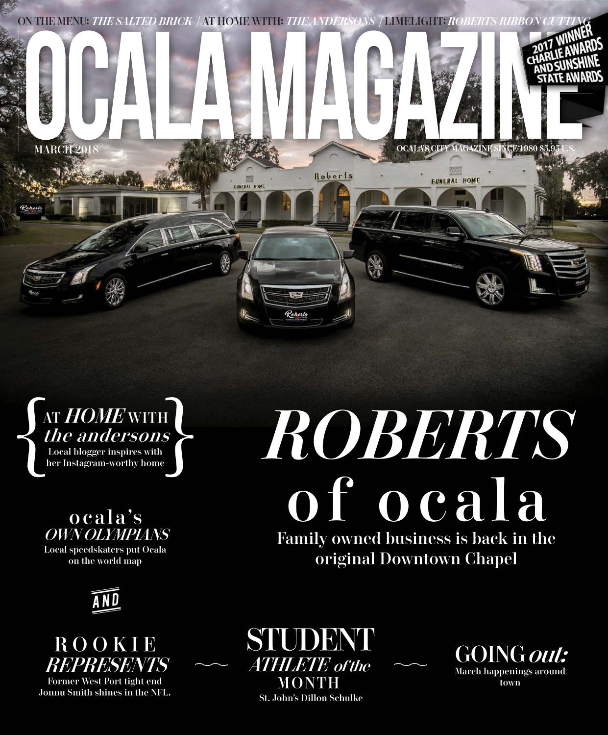 OCALA MAGAZINE: DIGITAL EDITION MARCH 2018 by ocalamag - Issuu