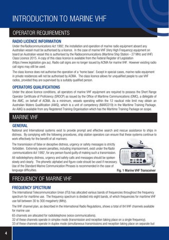 Marine_VHF_Handbook_Dec_2018 by Australian Maritime College - Issuu
