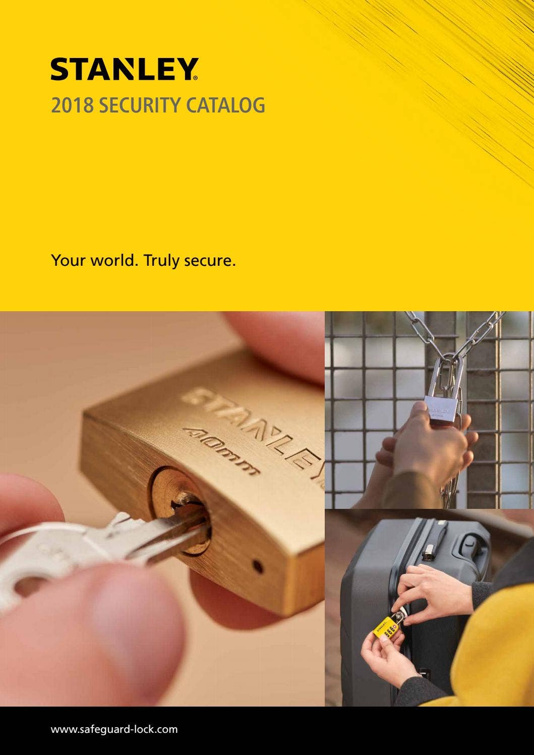 Stanley locks products catalog by Lina freelance - Issuu