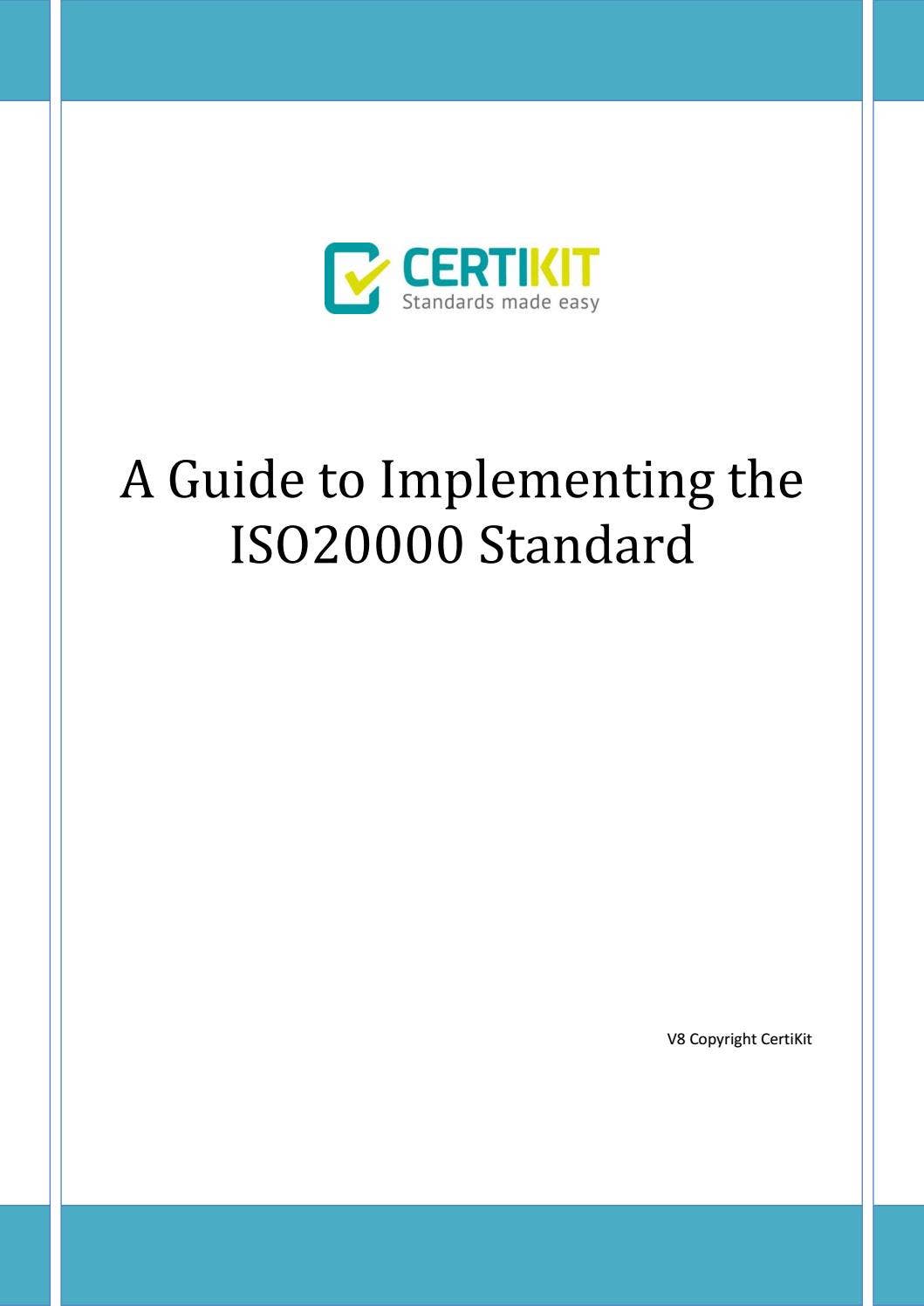 CERTIKIT - A Guide to Implementing the ISO20000 Standard by CertiKit ...