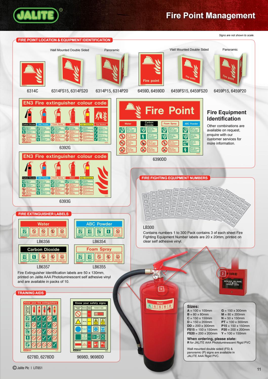 Jalite - Fire Safety Signs Product Catalogue by Jalite Plc - Issuu
