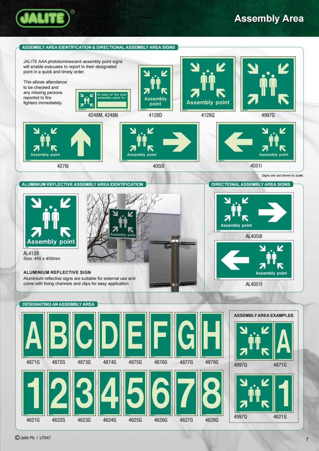 Jalite - Fire Safety Signs Product Catalogue by Jalite Plc - Issuu