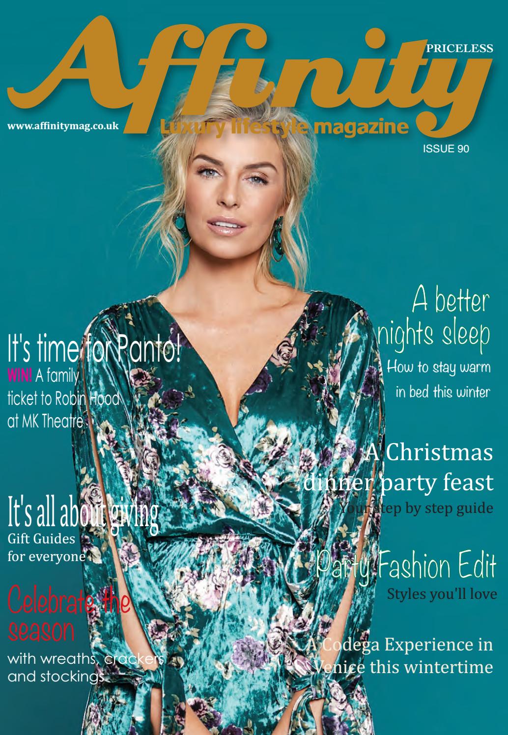 Affinity Luxury Lifestyle Magazine December 2018 by jane fry - Issuu