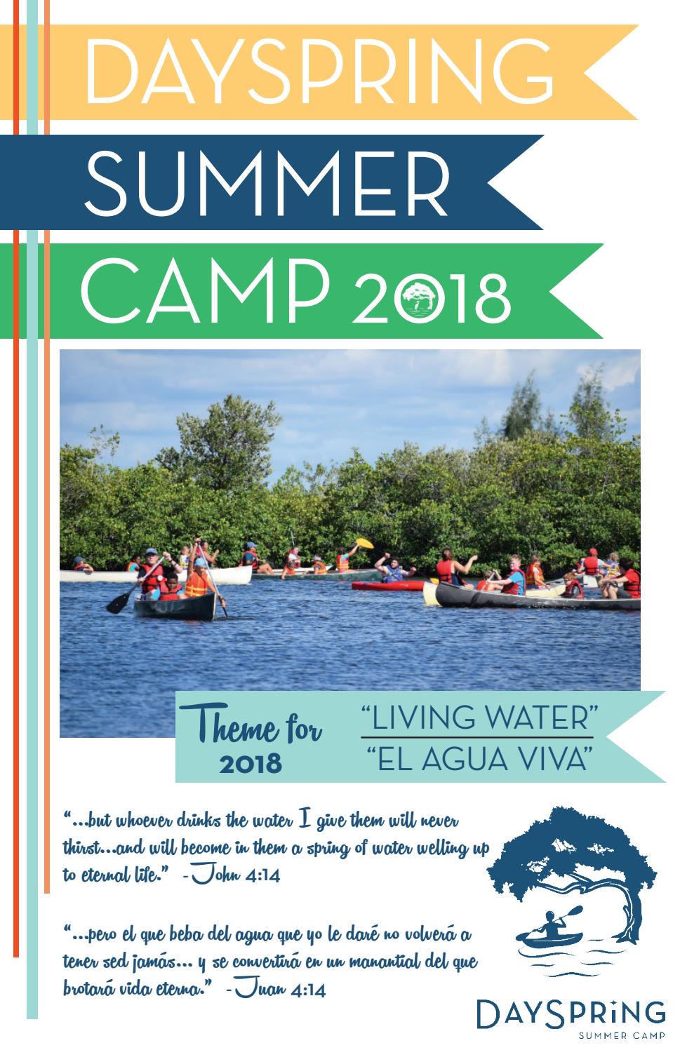 2018 DaySpring Summer Camp by EpiscopalFlorida - Issuu