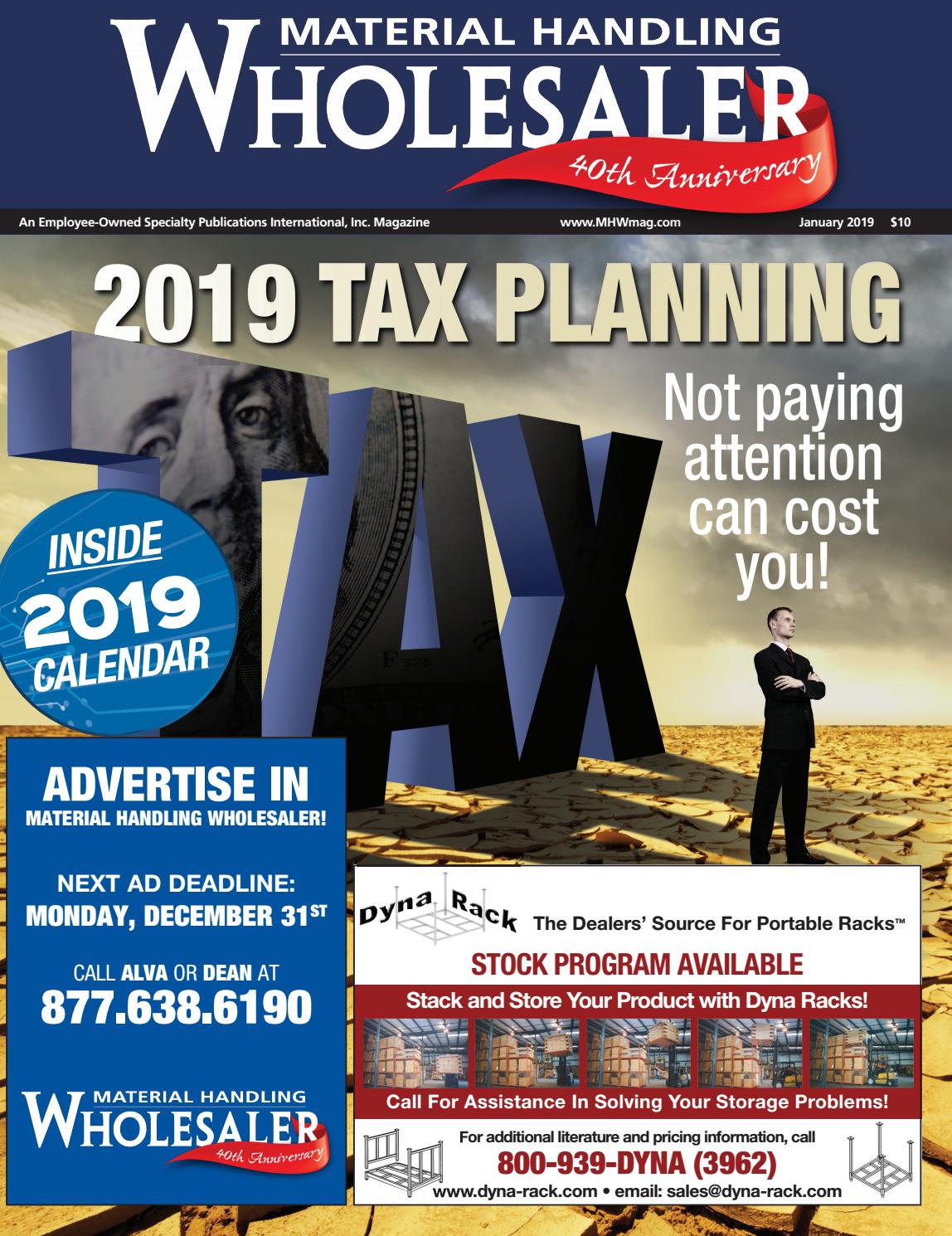 January 2019 Material Handling Wholesaler by Material Handling ...