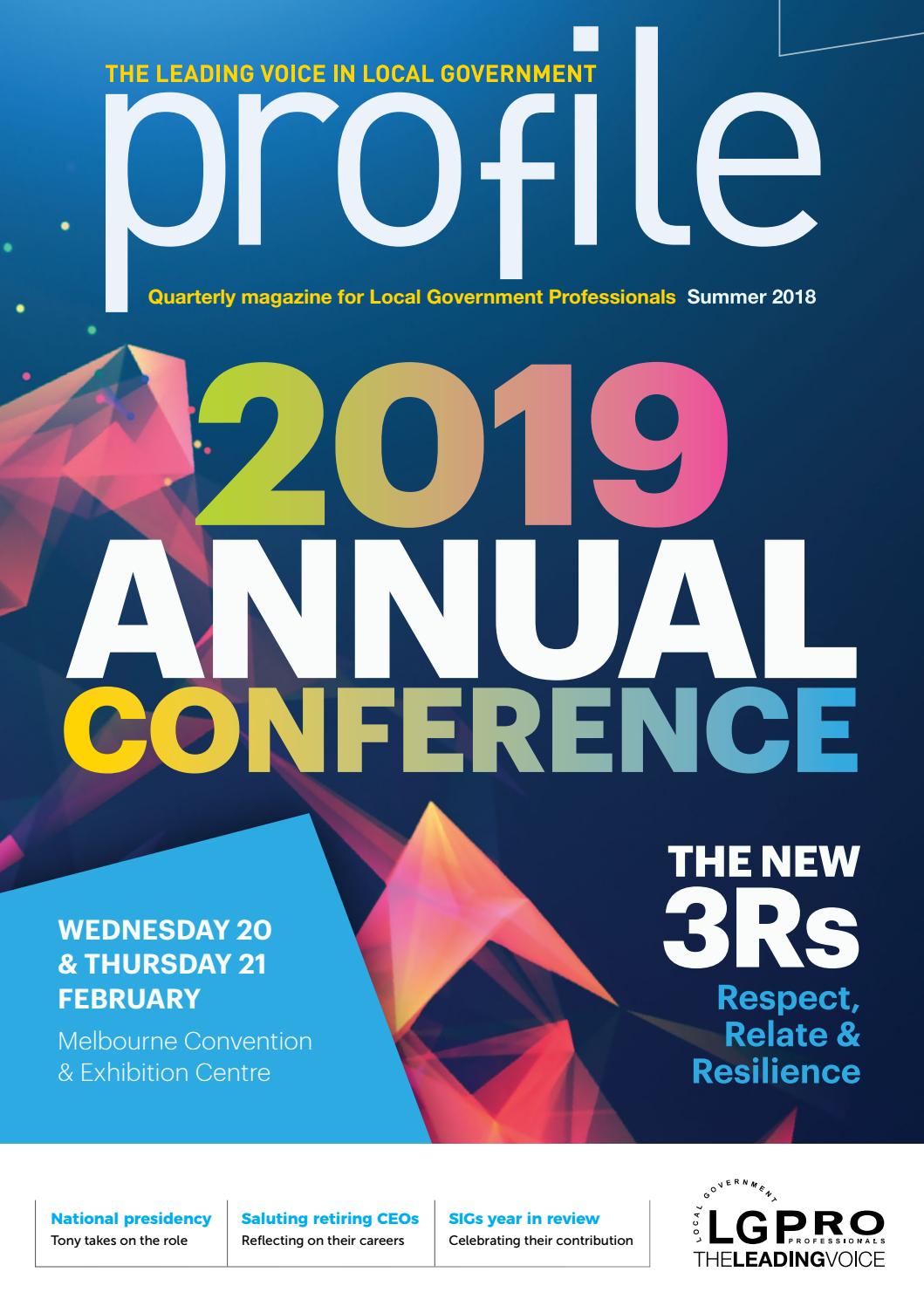 December 2018 Profile Magazine by LGPro VIC - Issuu