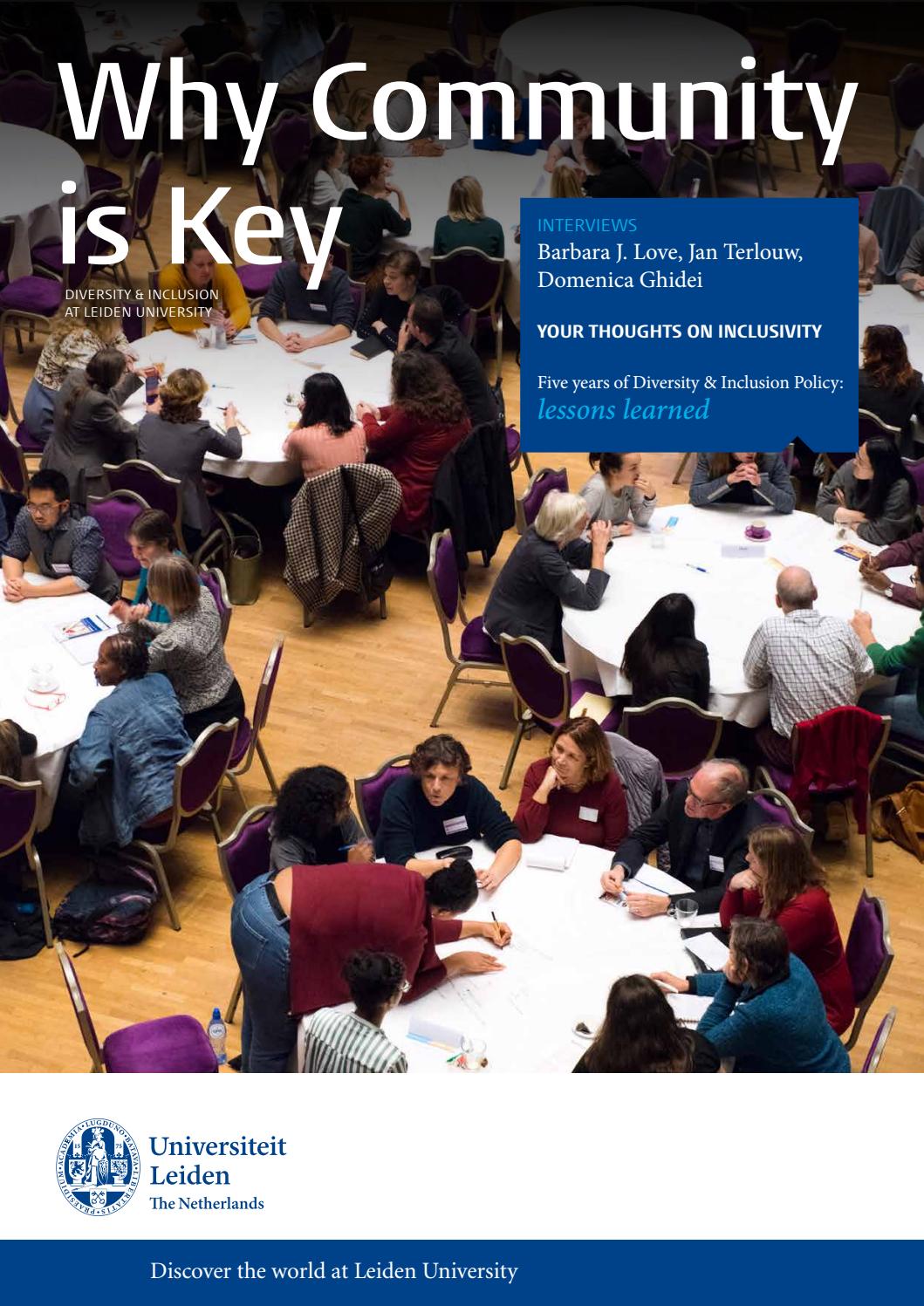 Why Community is Key by Universiteit Leiden - Issuu