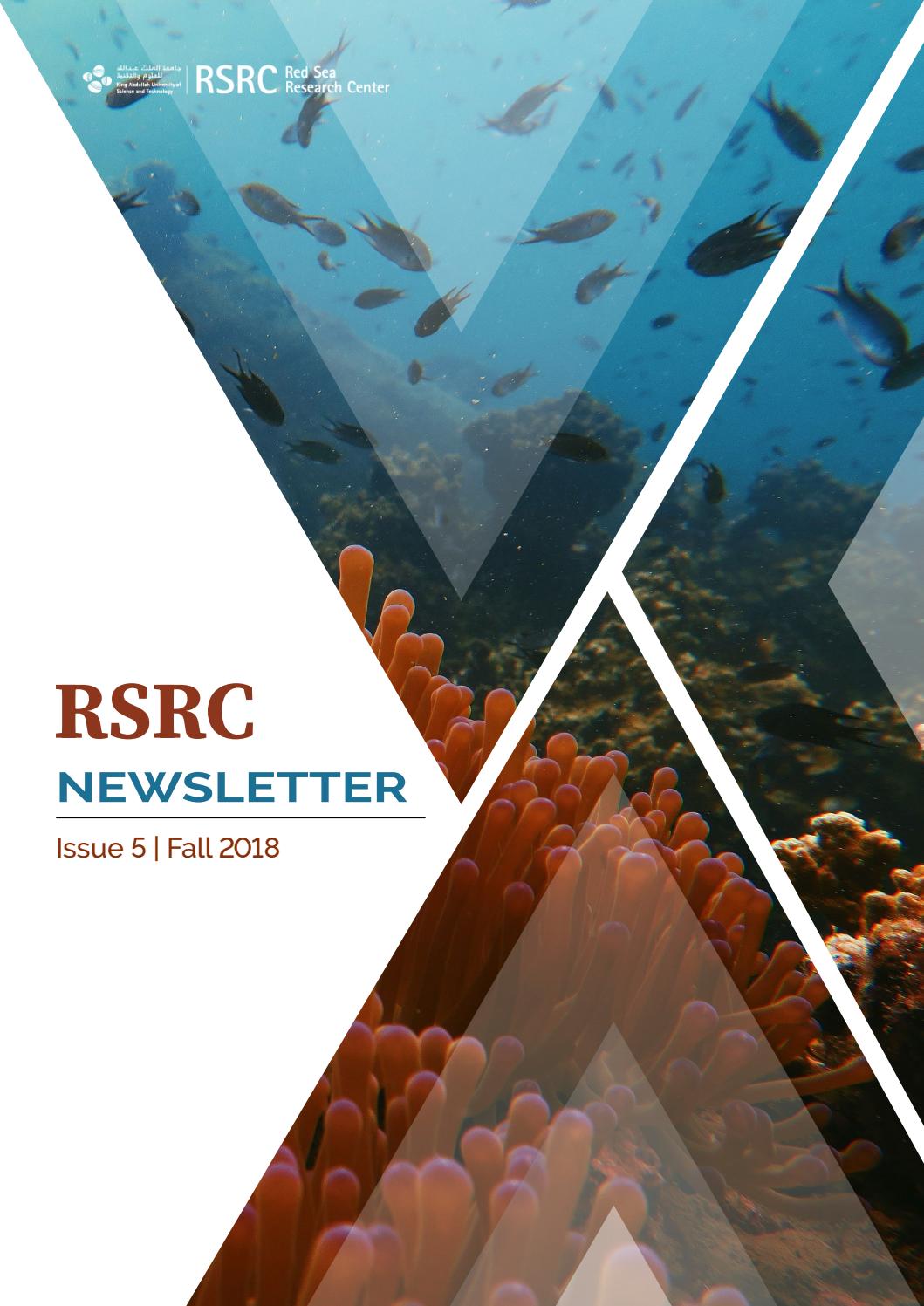 RSRC Newsletter, Issue 5, Fall 2018 by Red Sea Research Center - Issuu