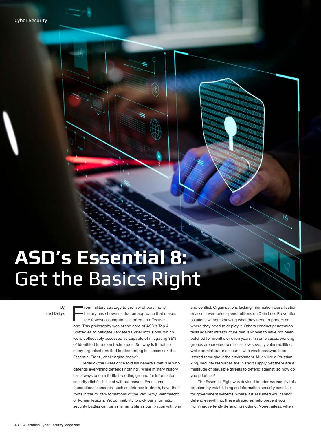 Australian Cyber Security Magazine, ISSUE 6, 2018 by MySecurity ...