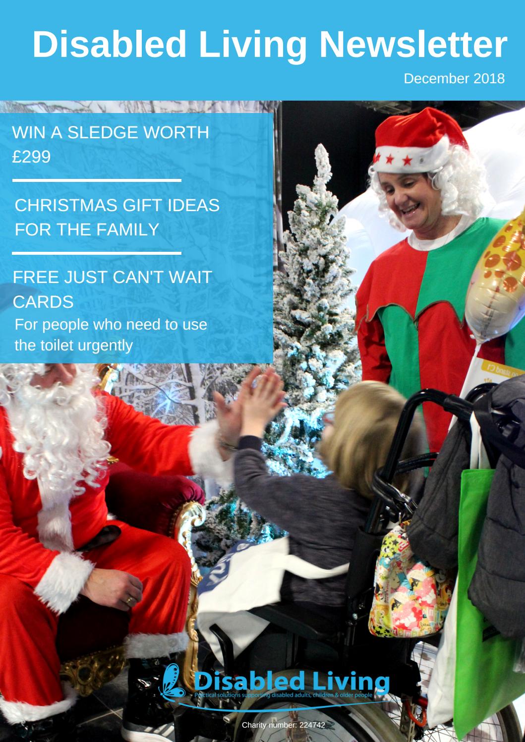 Disabled Living December Newsletter 2018 by Disabled Living - Issuu