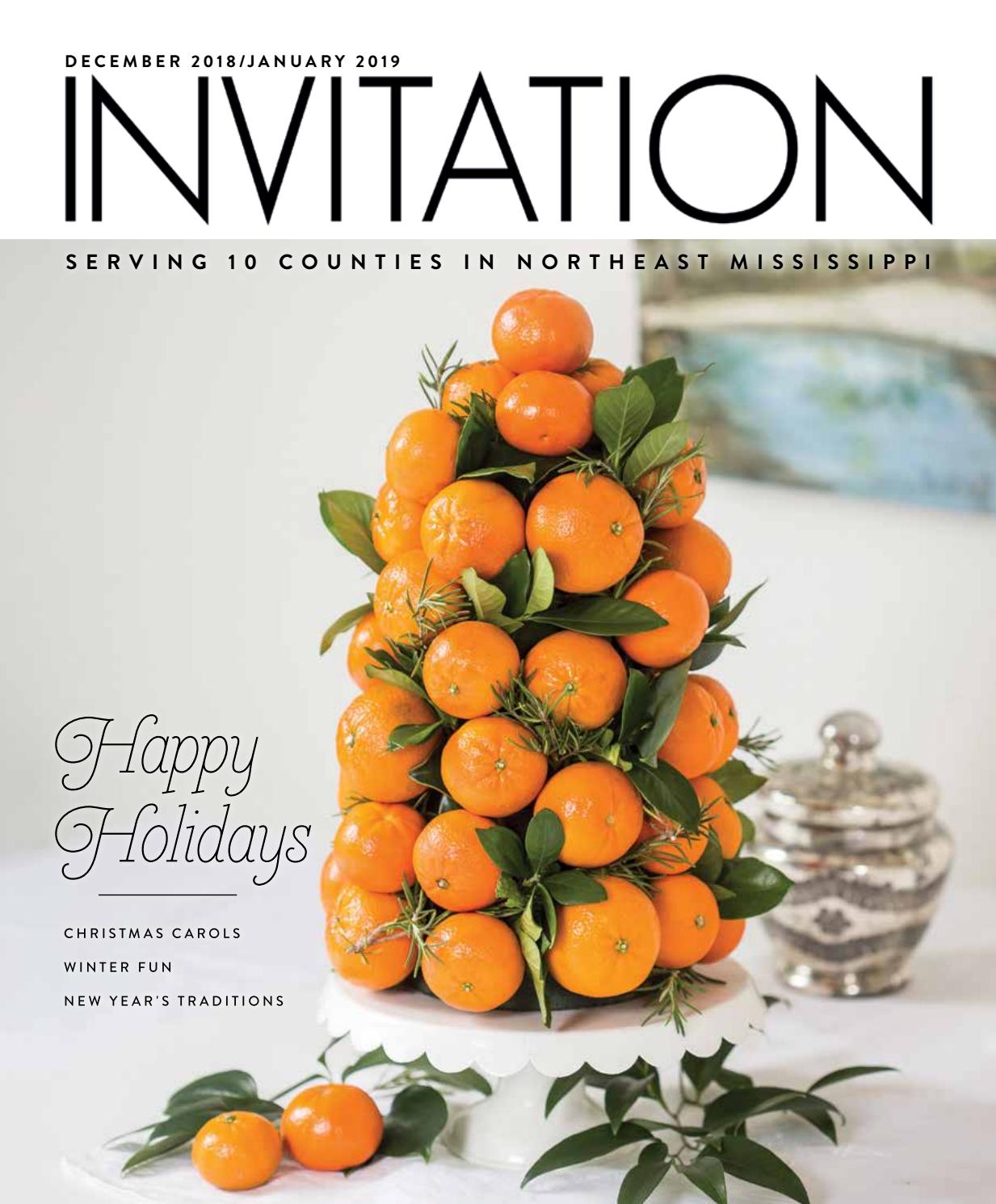 Invitation Magazine - December 2018/January 2019 by Invitation ...