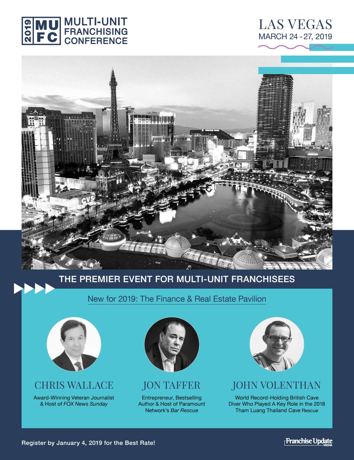 2019 Multi-Unit Franchising Conference Brochure by Franchise Update ...