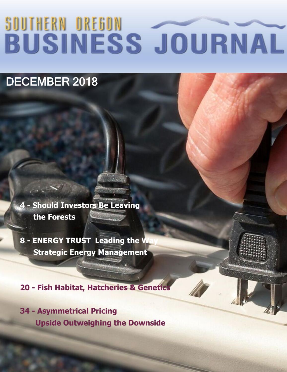 December, 2018 by Southern Oregon Business Journal - Issuu