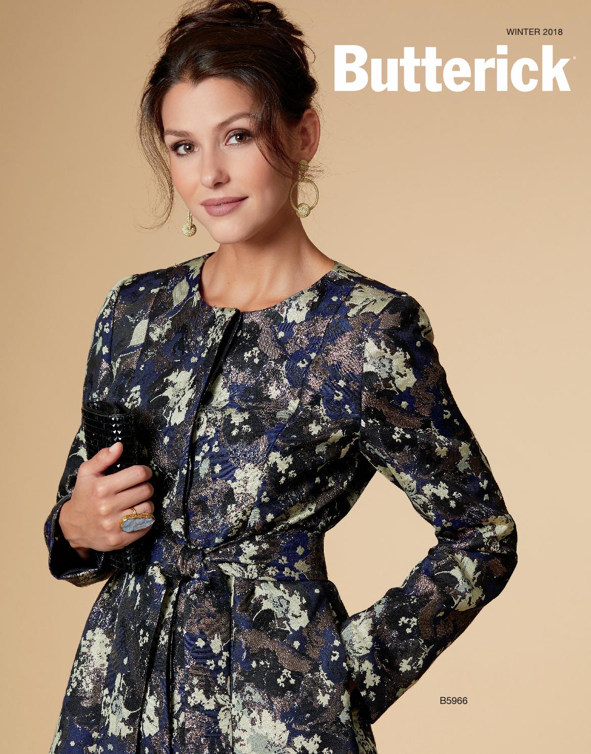 Butterick Winter 2018 Lookbook by Design Group - Issuu