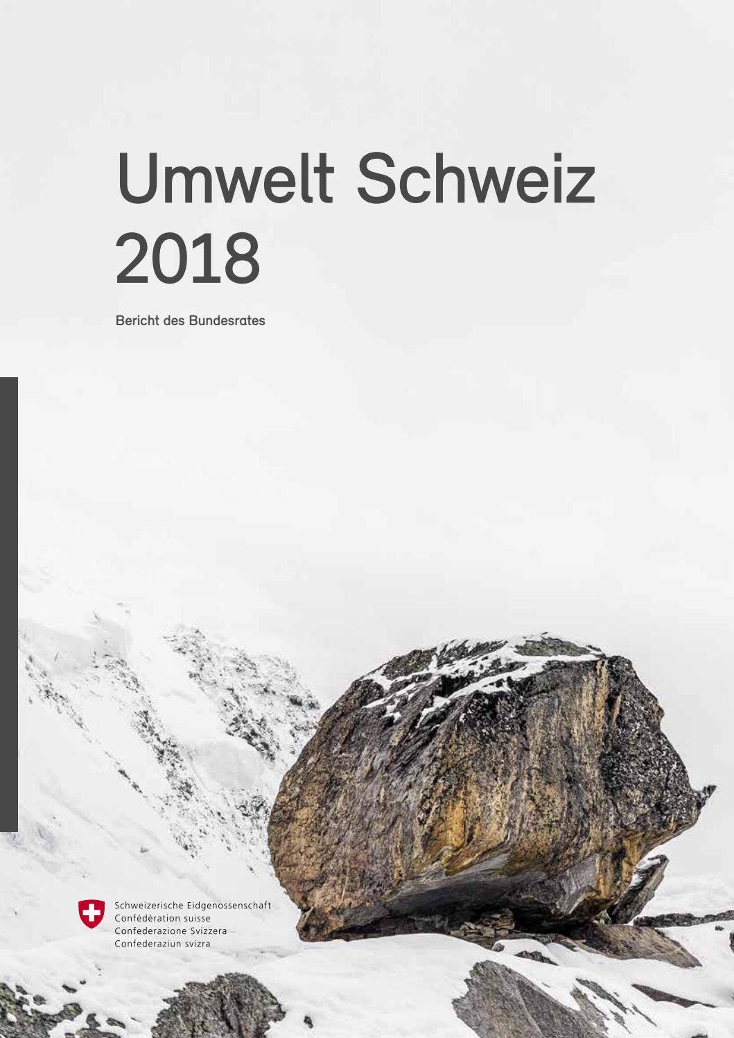 Umwelt Schweiz 2018 by Federal Office for the Environment FOEN - Issuu