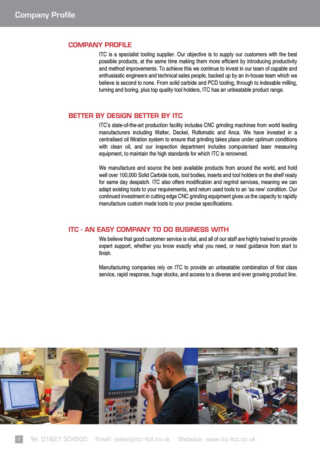 ITC Product Catalogue Issue 14 by Industrial Tooling Corporation LTD ...