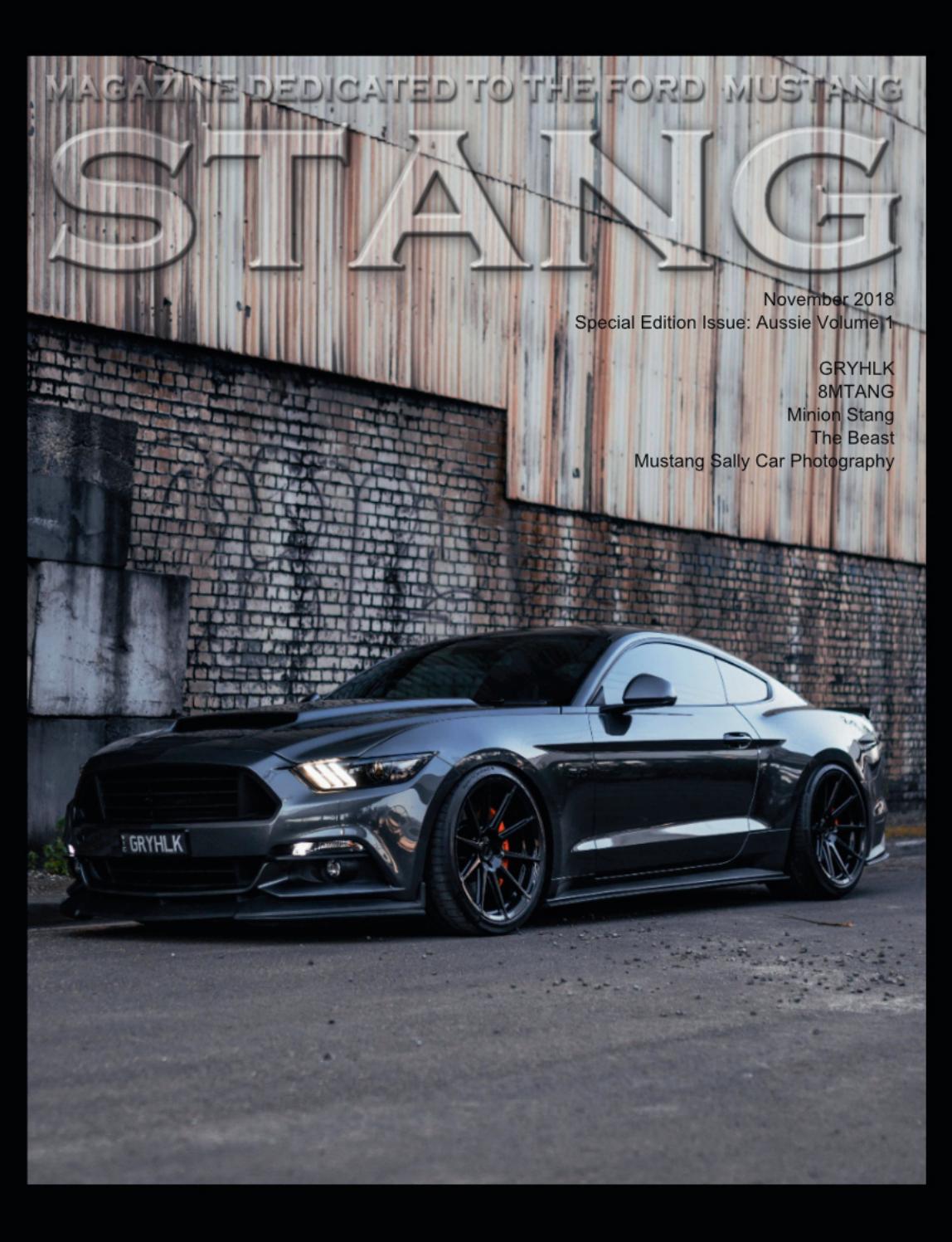 STANG Magazine Special Edition Issue: Aussie Volume 1 by STANG Magazine ...