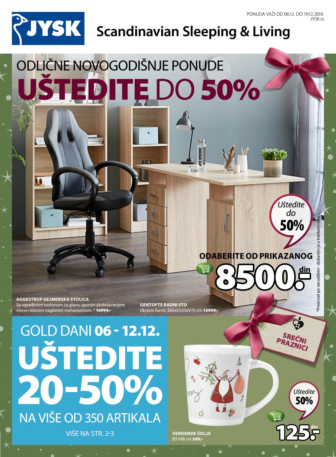 JYSK Srbija katalog od 06.-19.12.2018. by Catalog.hr - Issuu