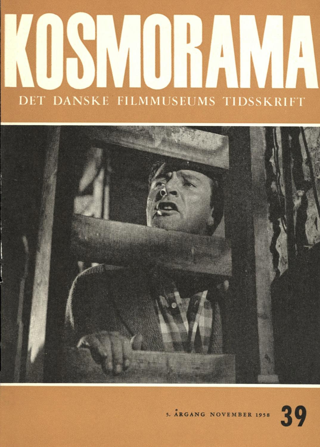 Kosmorama 39 - November 1958 by Kosmorama DFI - Issuu