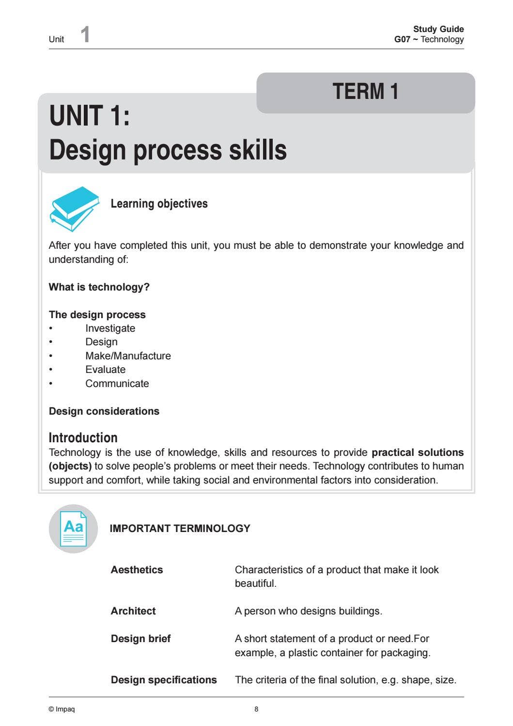 Gr 7-Technology-Study Guide by Impaq - Issuu