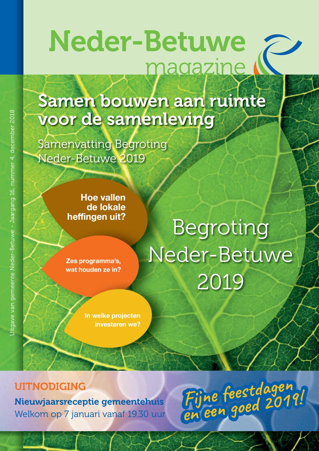 Neder Betuwe Magazine - december 2018 by Alette Keuken - Issuu