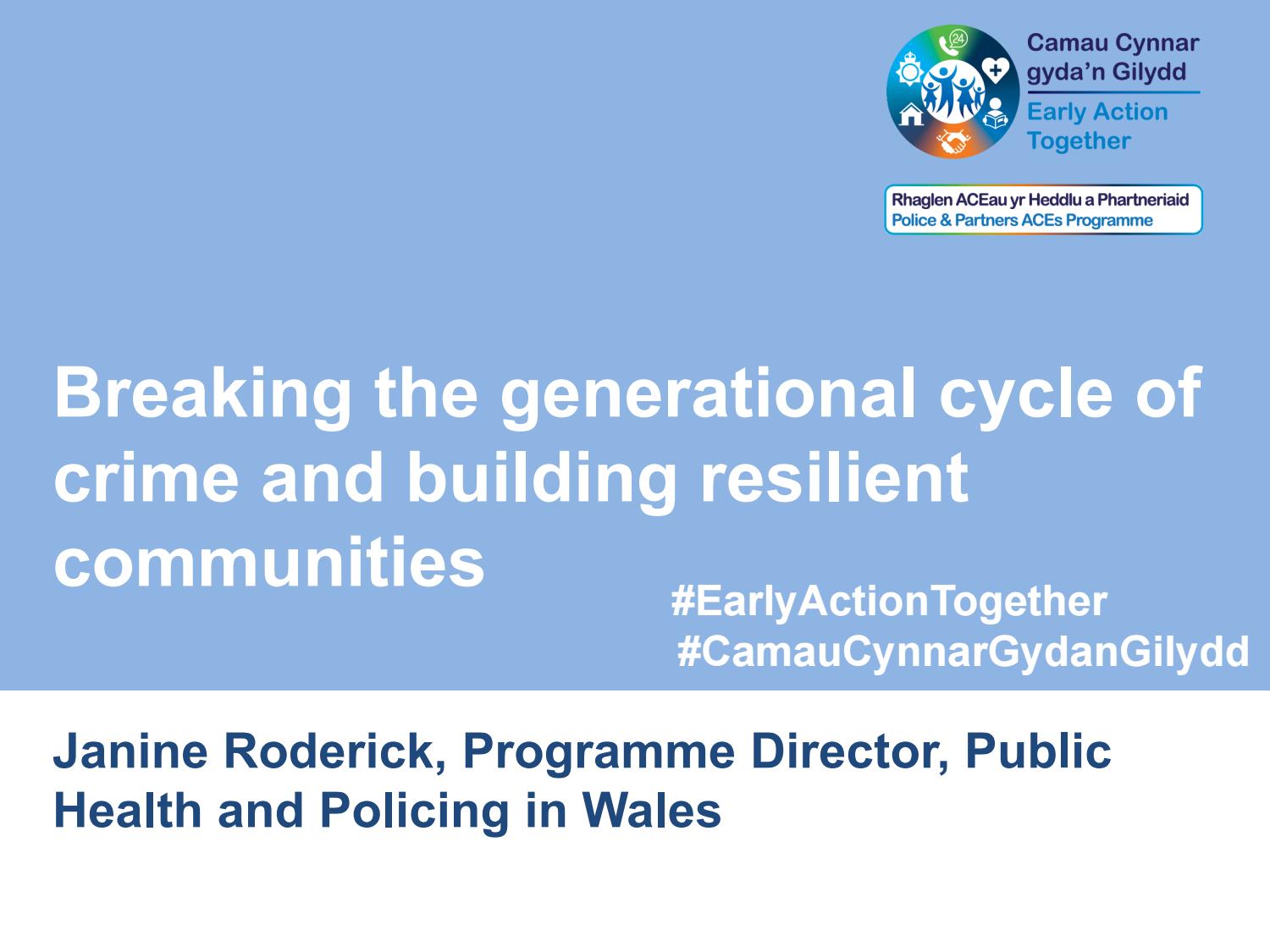 Breaking the Generational Cycle of Crime and Building Resilient ...