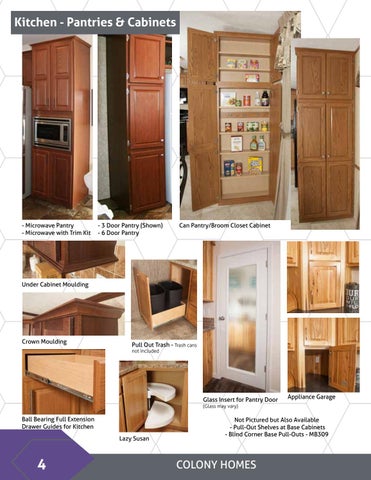 Colony Factory Crafted Homes Options Catalog by The Commodore ...