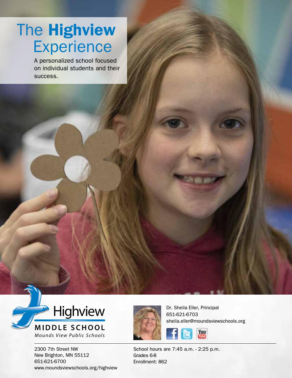 Highview school profile 2018-19 by Mounds View Public Schools - Issuu