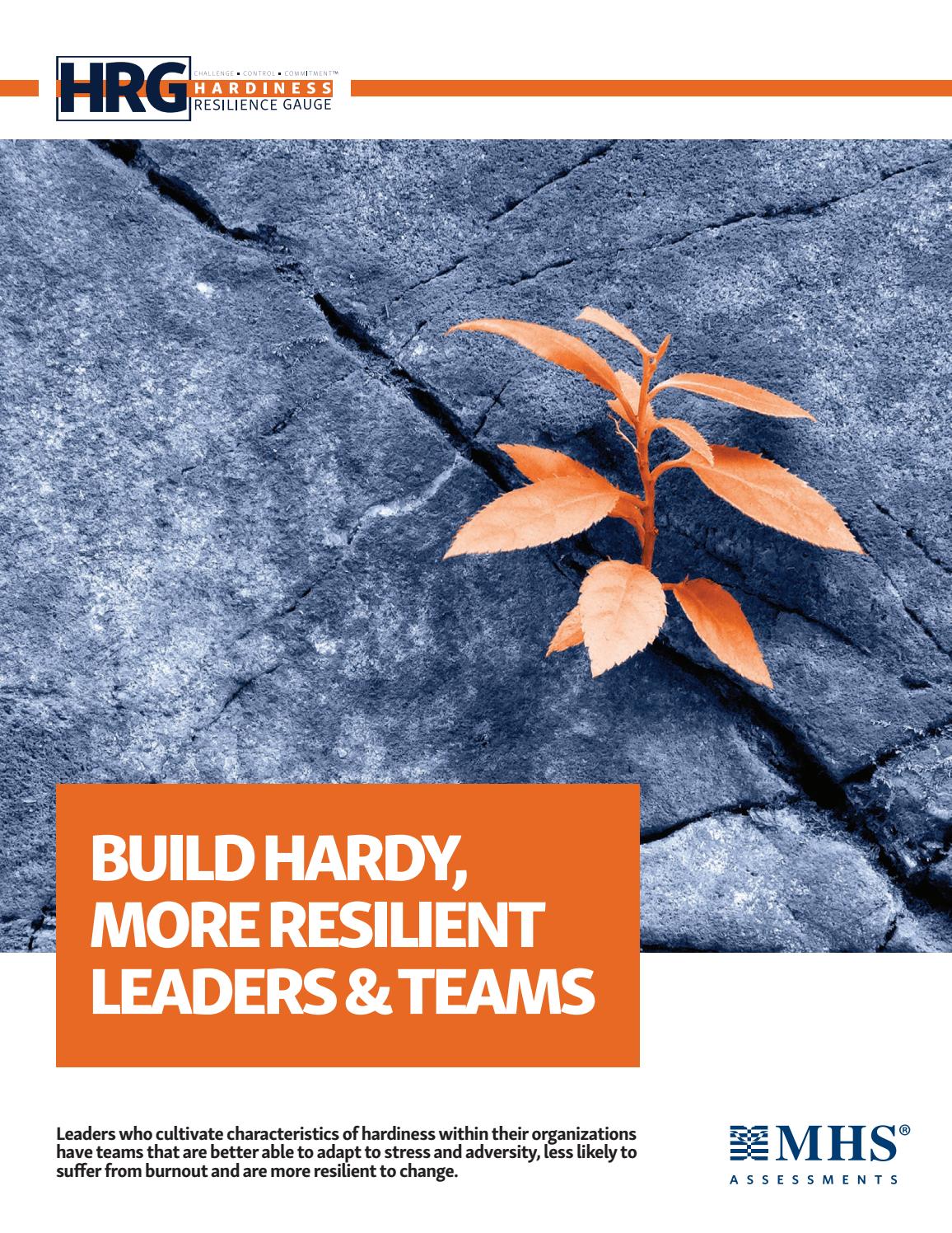 Hardiness Resilience Gauge Brochure by MHS Assessments - Issuu
